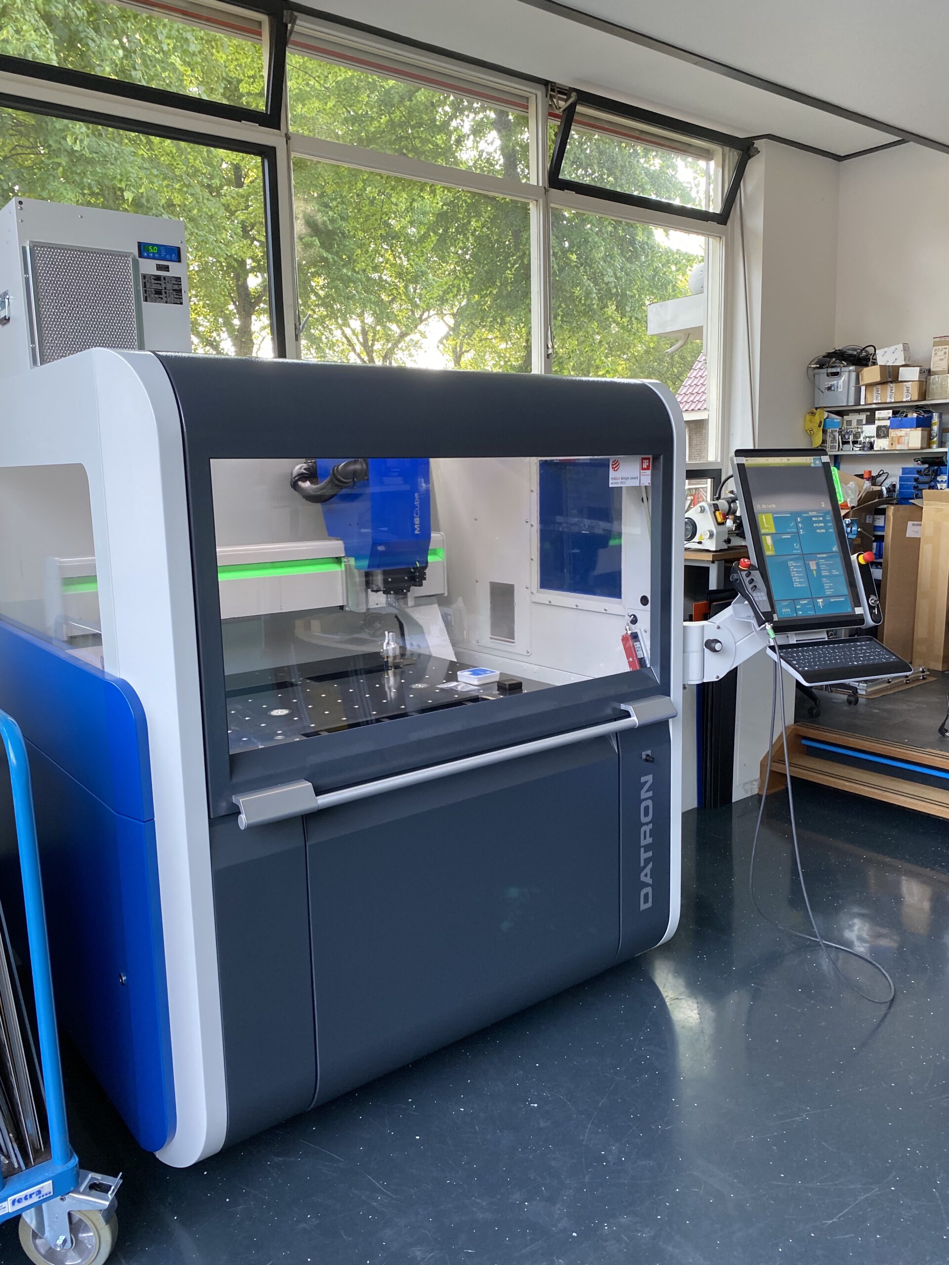 NIEUWE DATRON M8CUBE 4,0 kW Toolassist demomachine – HSC Plus