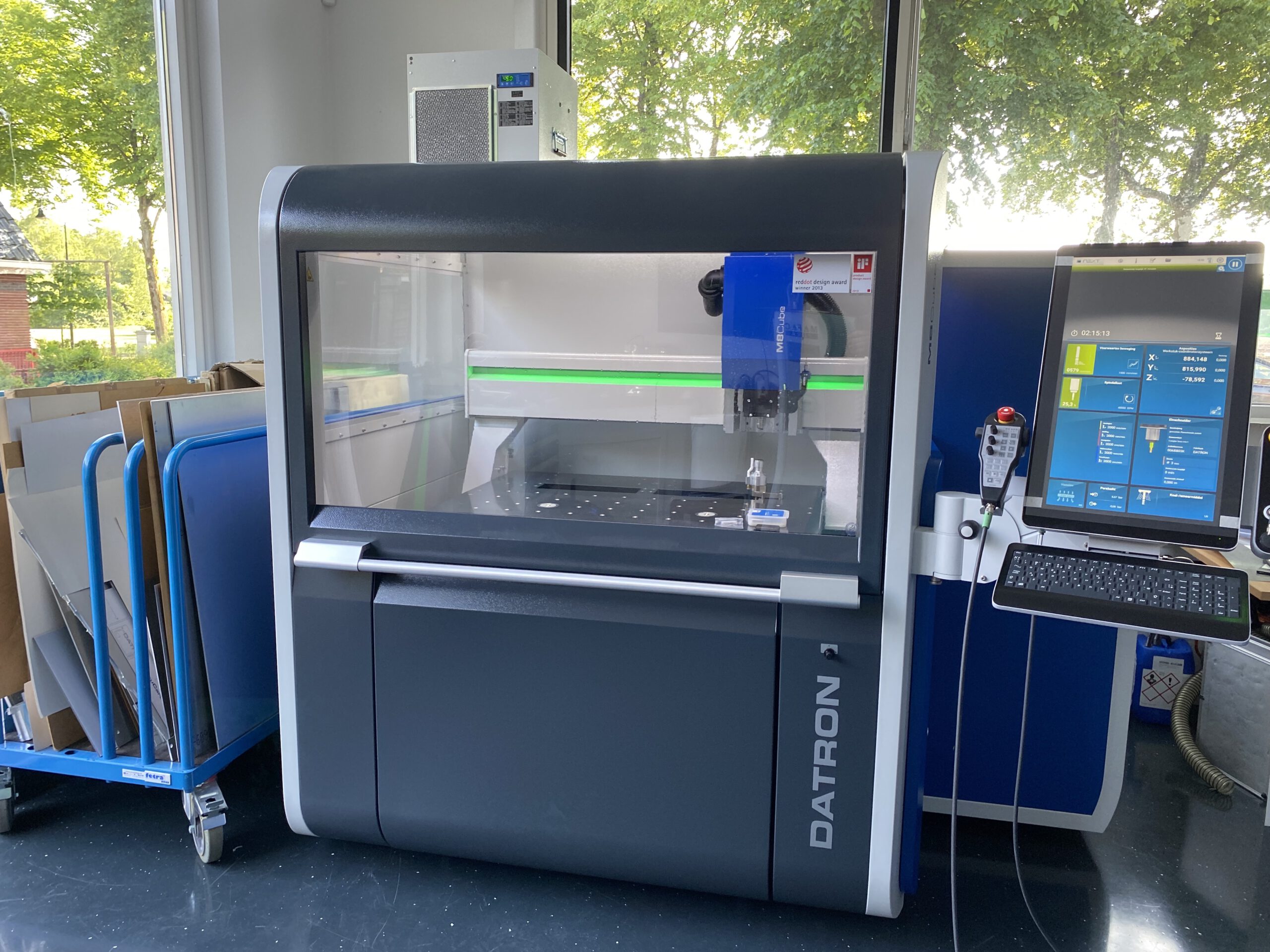 NIEUWE DATRON M8CUBE 4,0 kW Toolassist demomachine – HSC Plus